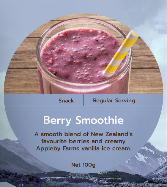 Real Meals Berry Smoothie – Alpine Sports